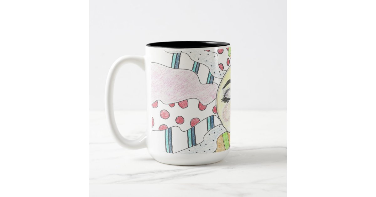CBS Sunday Morning - peaceful sun Two-Tone Coffee Mug | Zazzle