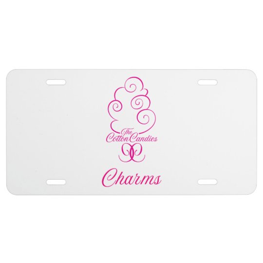 CC logo - Charms Aluminum License Plate | Zazzle.com