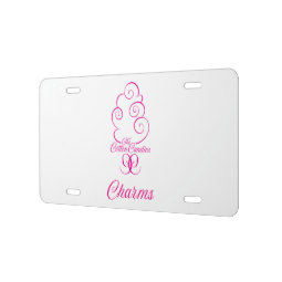 CC logo - Charms Aluminum License Plate | Zazzle