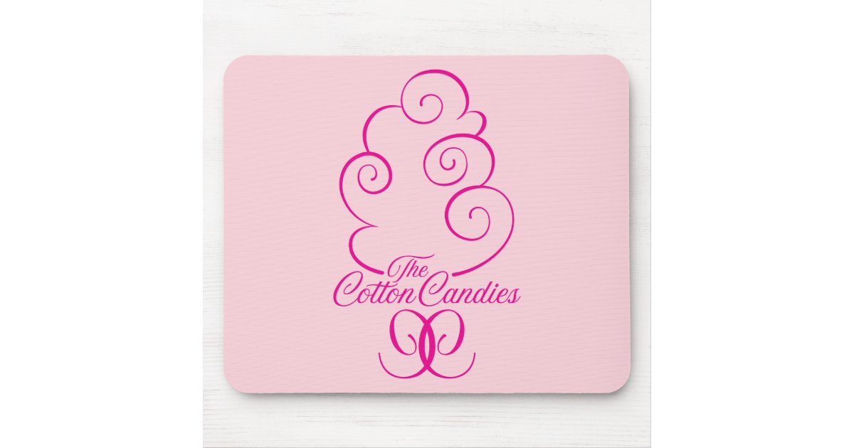 CC Logo Pink on Pink Mouse Pad | Zazzle