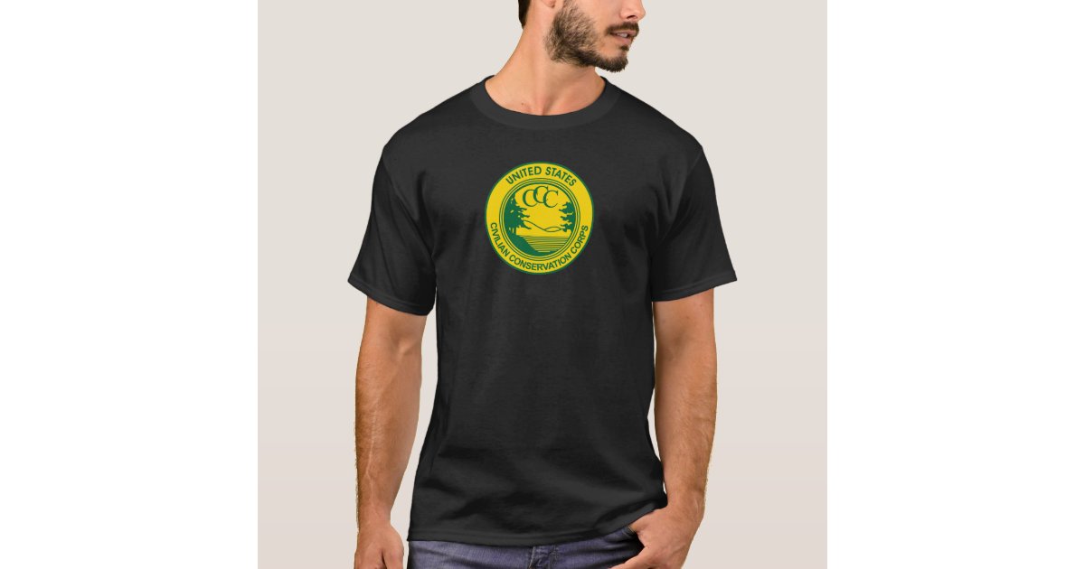 CCC Civilian Conservation Corps Commemorative T-Shirt | Zazzle