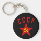 Soviet Russian Hammer and Sickle Keychain | Zazzle.com