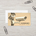 CCTV Mounted Cameras, Security Camera Service Business Card | Zazzle
