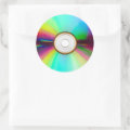 CD Round Stickers | Zazzle