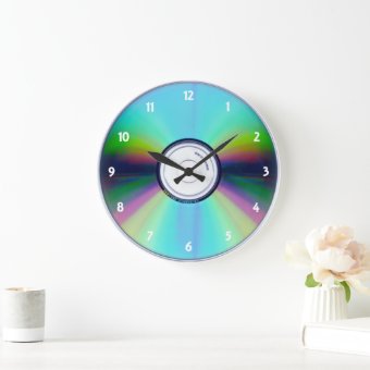 CD Wall Clock | Zazzle
