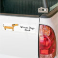 CD- Wiener Dogs Rock Bumper Sticker | Zazzle
