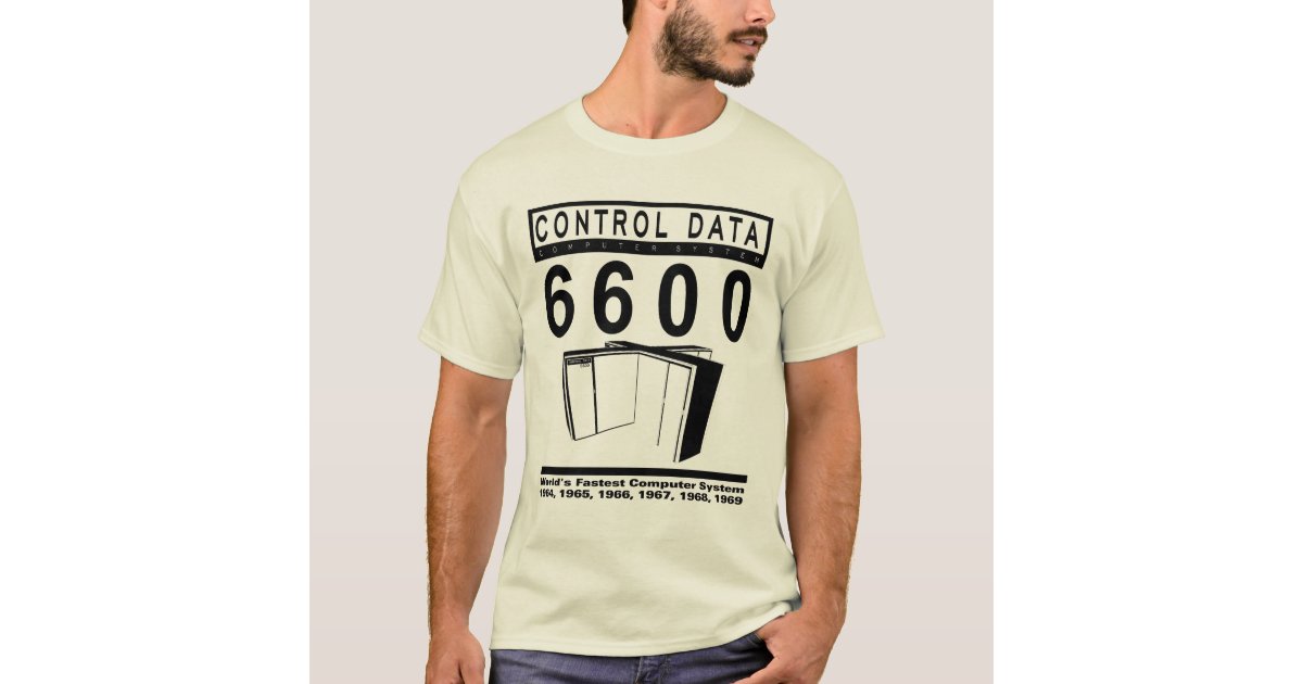 CDC 6600 T-Shirt | Zazzle