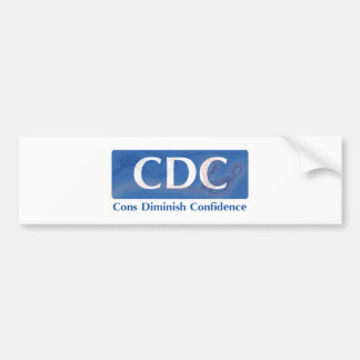 Cdc Bumper Stickers - Car Stickers | Zazzle
