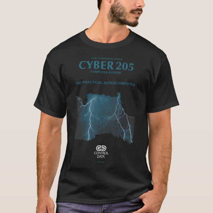 CDC Cyber 205 Supercomputer T-Shirt | Zazzle.com