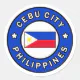 Cebu City Philippines Classic Round Sticker | Zazzle
