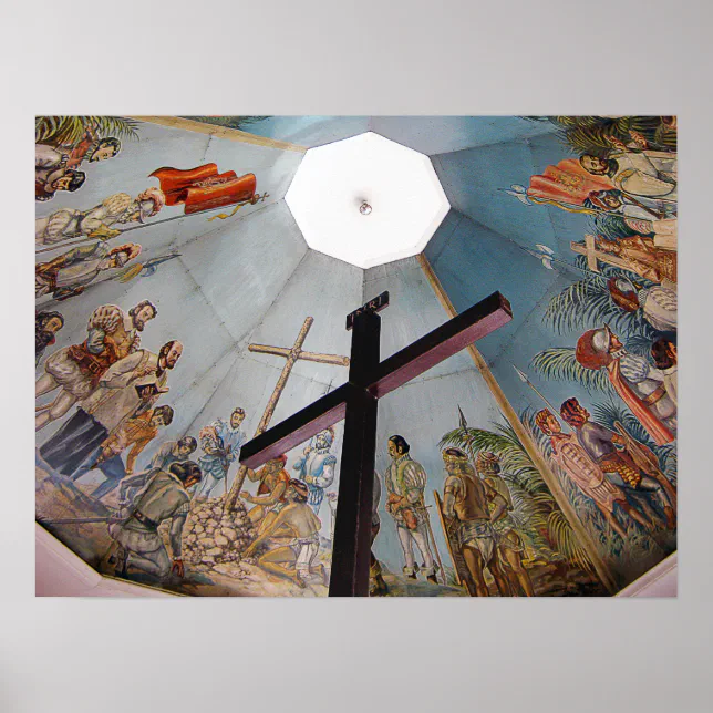 Cebu, Magellan's Cross Poster | Zazzle