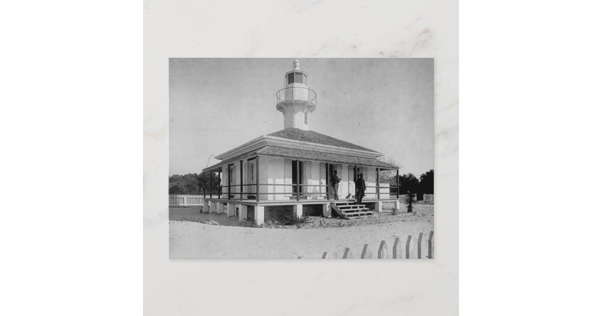 Cedar Key Lighthouse Postcard | Zazzle