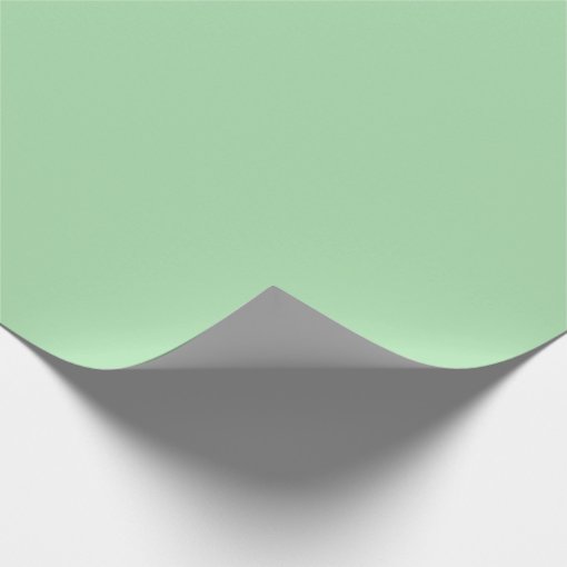 Celadon Green Wrapping Paper | Zazzle
