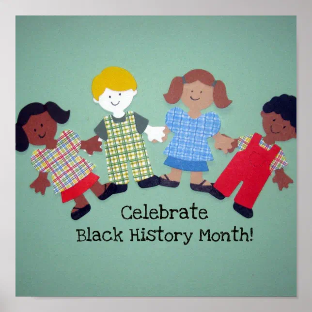 Celebrate Black History Month! 2 Poster | Zazzle
