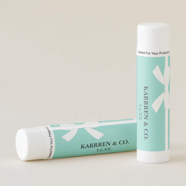 Celebrate Bridal Baby Birthday Shower Tiara Party Lip Balm | Zazzle