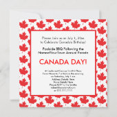 Celebrate Canada with Picnic or BBQ on Canada Day! Invitation | Zazzle