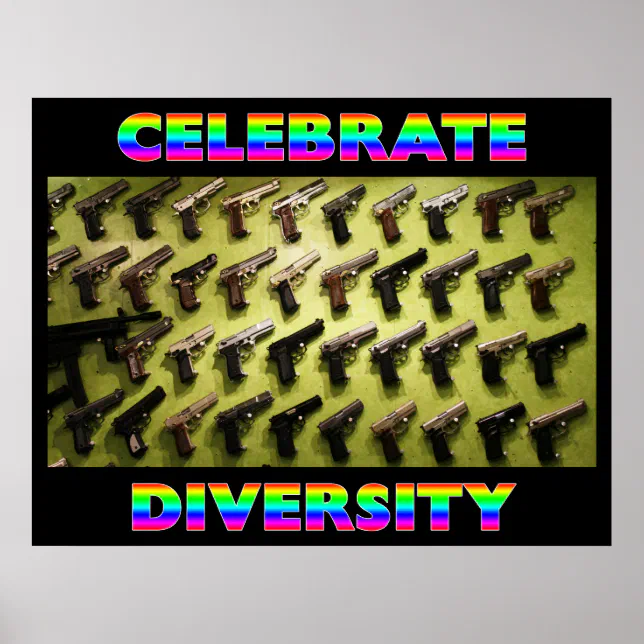 Celebrate Diversity Poster | Zazzle