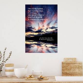 Celebrate Life...inspirational poster | Zazzle