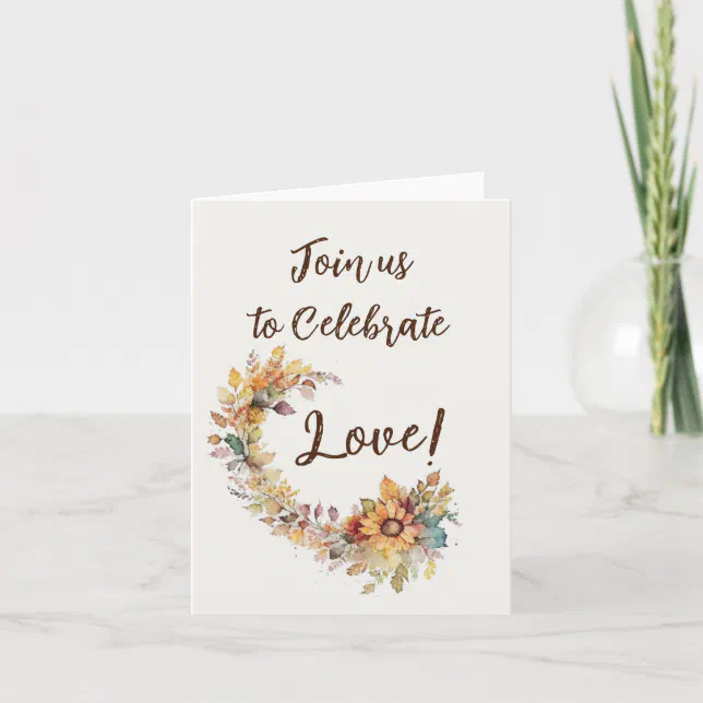 Celebrate Love Invitation | Zazzle