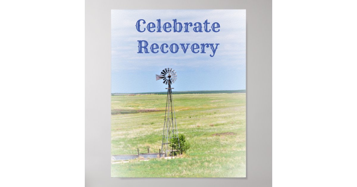 Celebrate Recovery Poster | Zazzle