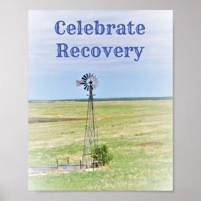 Celebrate Recovery Poster | Zazzle