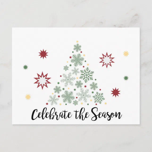 Celebrate the Season Holiday Greeting Card | Zazzle