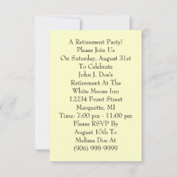 Celebrate w/ Fun Retro Retirement Party Invitation | Zazzle
