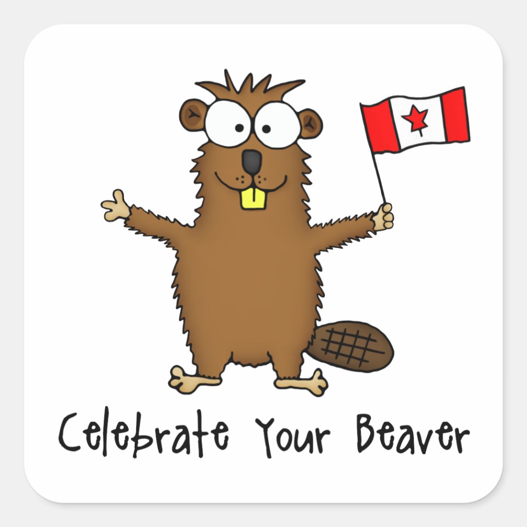 Celebrate Your Beaver Stickers | Zazzle