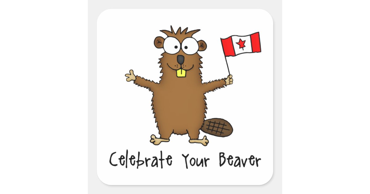 Celebrate Your Beaver Stickers | Zazzle
