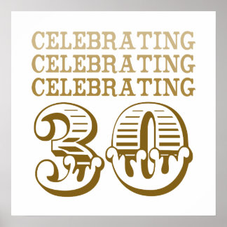 30 Birthday Poster With Picures