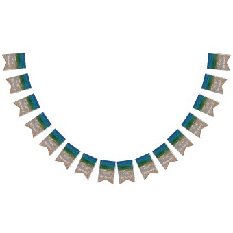 Celebrating 50th Birthday Party Flag Banner | Zazzle