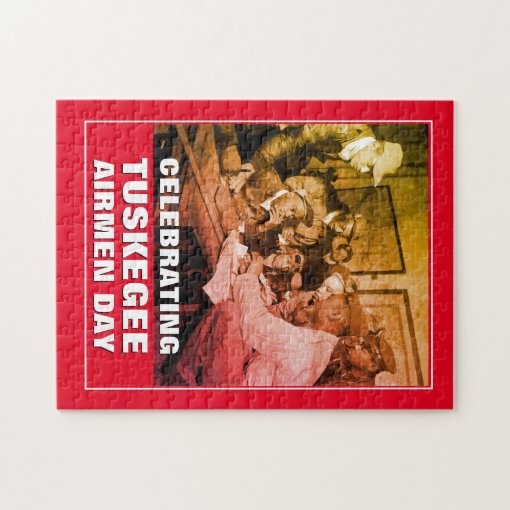 Celebrating TUSKEGEE AIRMEN DAY Jigsaw Puzzle | Zazzle