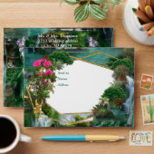 Celebration at the Magical Fantasy Lake Envelope | Zazzle