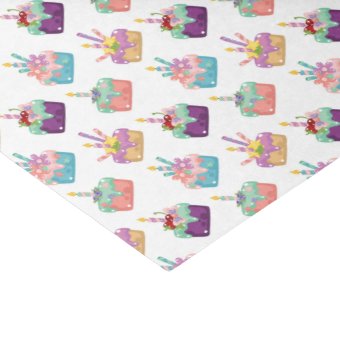 Celebration Cakes Tissue Paper | Zazzle