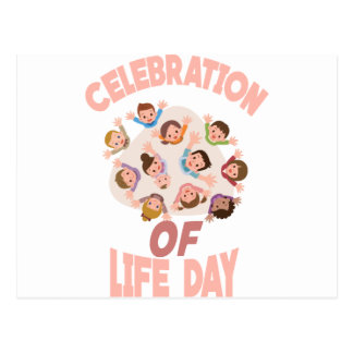 Celebration Of Life Postcards | Zazzle