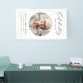 Celebration Of Life Photo Funeral Memorial Service Banner | Zazzle