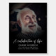 Celebration Of Life Photo & Text Memorial Sign | Zazzle