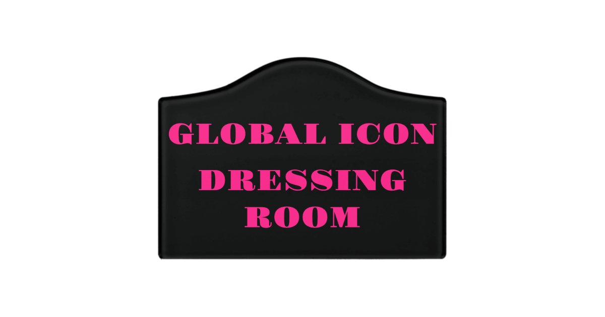 Celebrity Dressing Room Sign | Zazzle