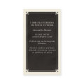Celestial Eye Tarot Lashes Black Business card | Zazzle