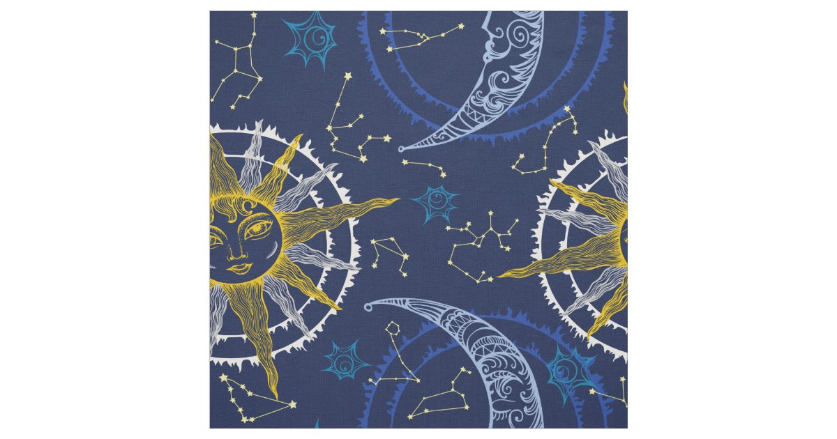 Celestial Fabric | Zazzle