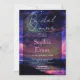 Celestial Full Moon Stars Clouds Bridal Shower Invitation | Zazzle