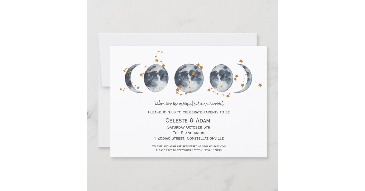 Celestial Invitation | Zazzle