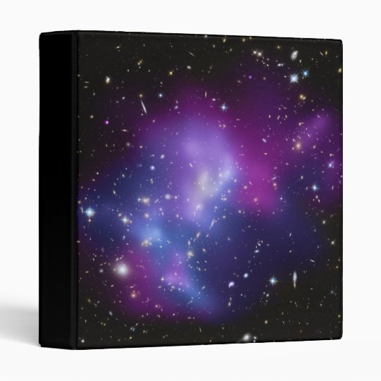 Celestial Purple Galaxy Cluster Binder | Zazzle.com