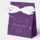 Celestial Purple Gold Sun Moon Astronomy Wedding Favor Boxes | Zazzle