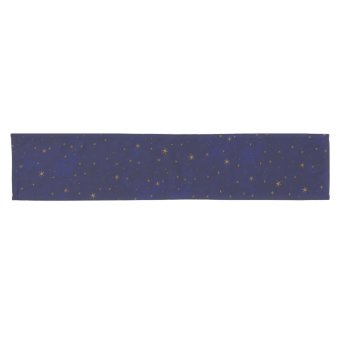Celestial Starry Night Short Table Runner | Zazzle