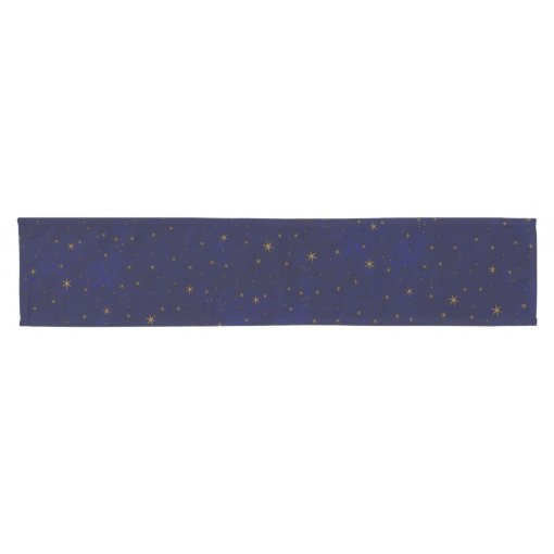 Celestial Starry Night Short Table Runner | Zazzle