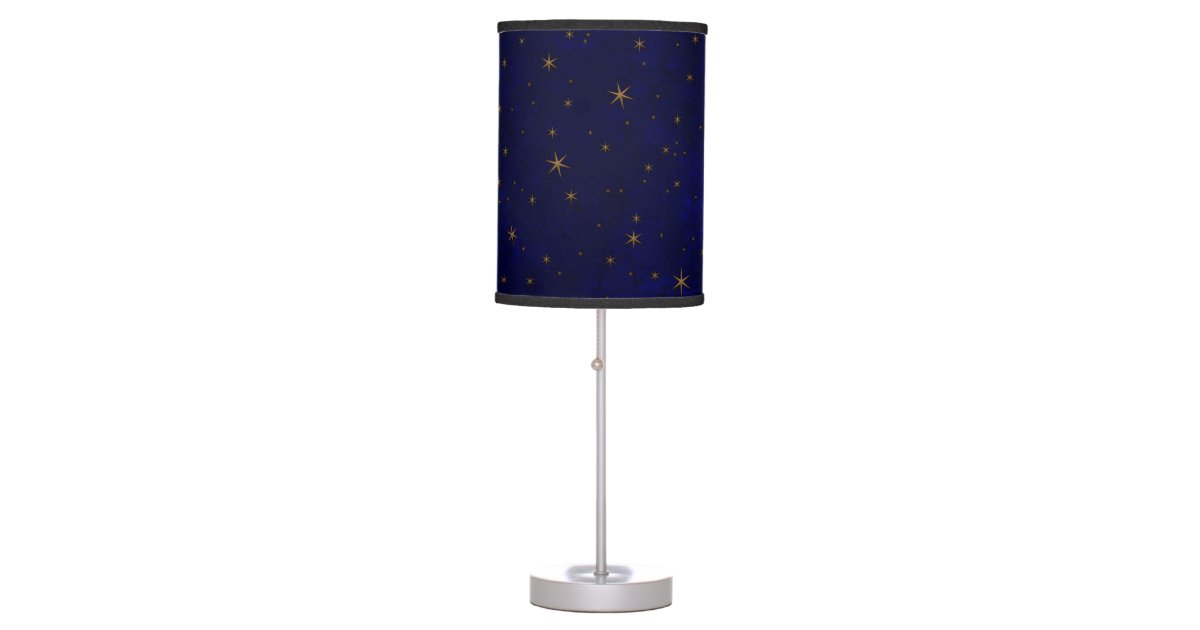 Celestial Starry Night Table Lamp | Zazzle