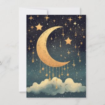 Celestial Twinkle litte Star Baby Shower Invitation | Zazzle