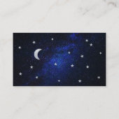 Celestial Wedding Registry Stars Moon Calligraphy Enclosure Card | Zazzle