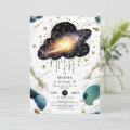 Celestial Whimsy Space Birthday Invitation | Zazzle